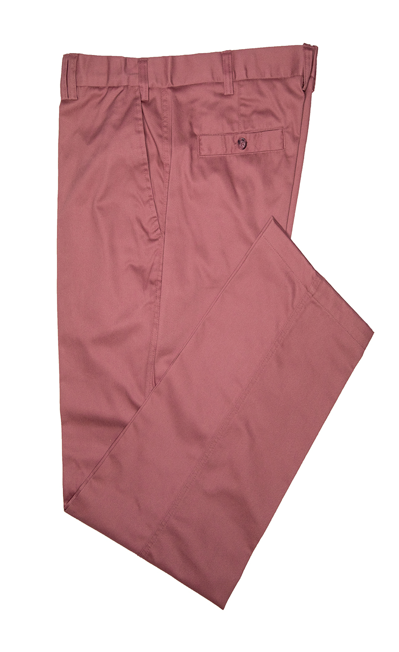 MENS 25″ INSIDE LEG EXPANDABLE WAIST CHINO TROUSERS CLASSIC SIDE ...